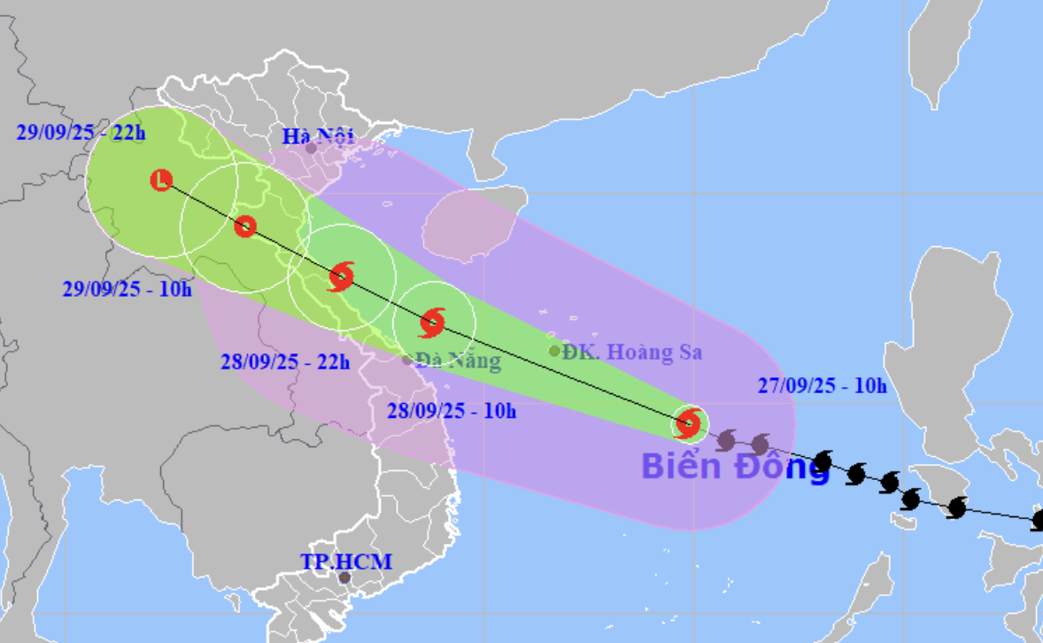 Storm Bualoi is very strong, the Central region may face many natural ...