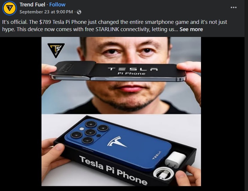 Tesla ra mắt Pi Phone cạnh tranh với iPhone 17? - Tuổi Trẻ Online