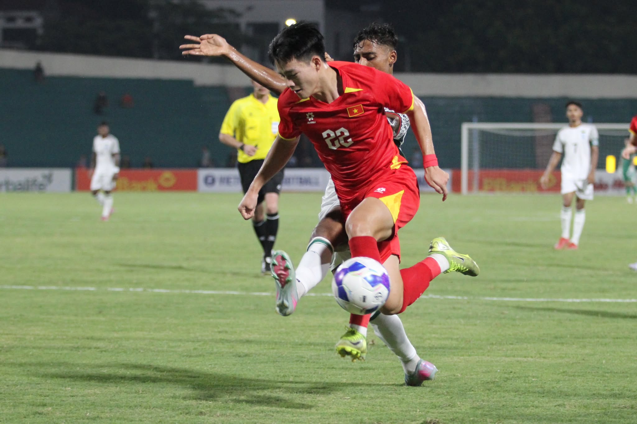 U23 Vietnam - U23 Singapur (ilk yarı): 0-0