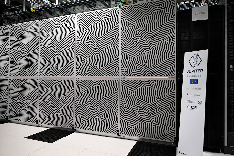 Germany's Merz inaugurates Nvidia supercomputer for research