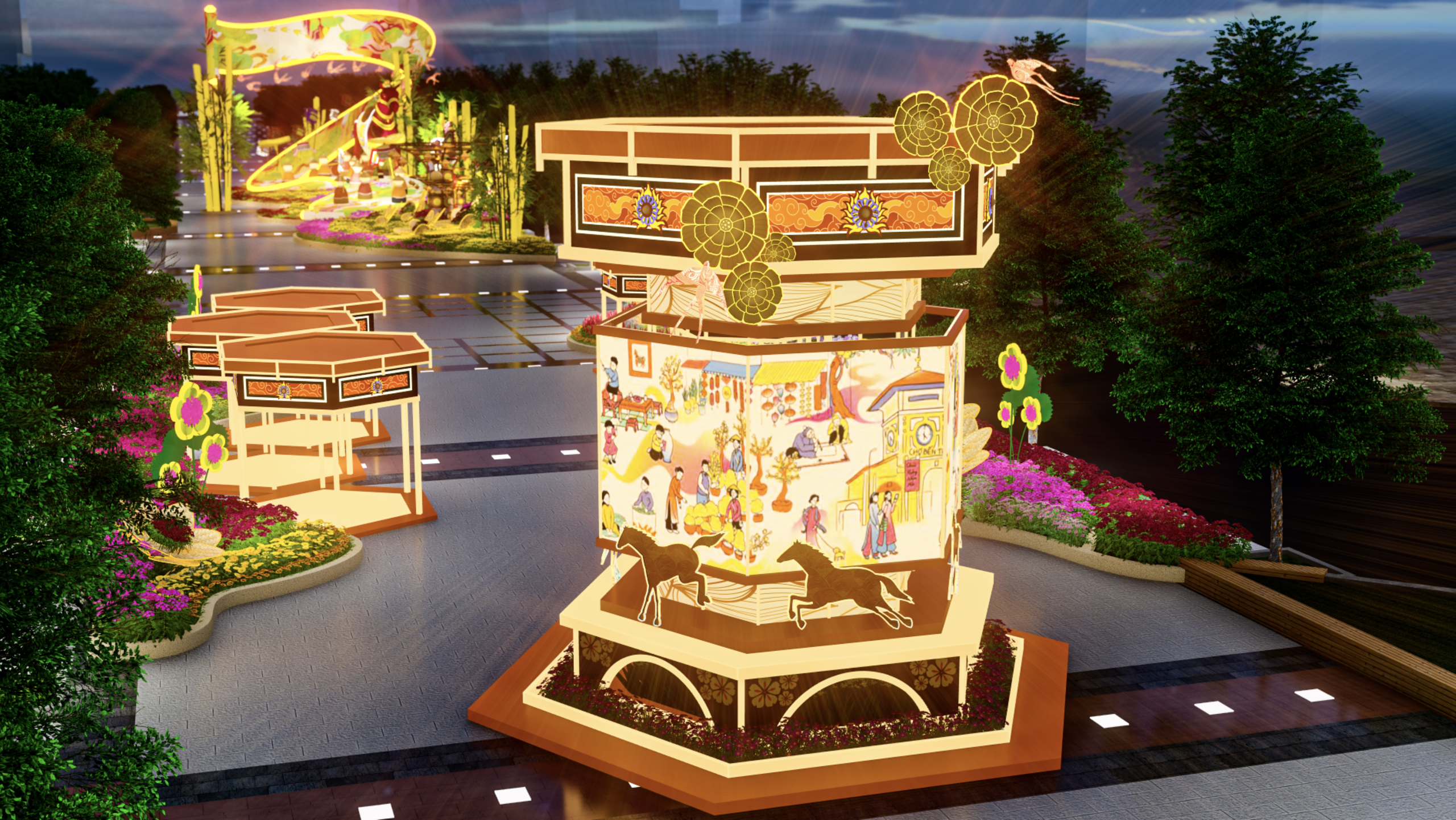 What makes Ho Chi Minh City flower street for Tet 2026 so appealing?