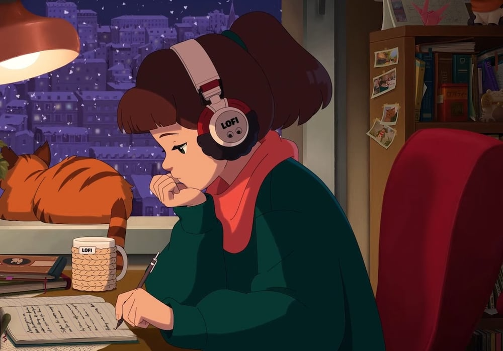 'Cô gái học bài' Lofi Girl sắp mang không gian lo-fi ra đời thật - Tuổi ...
