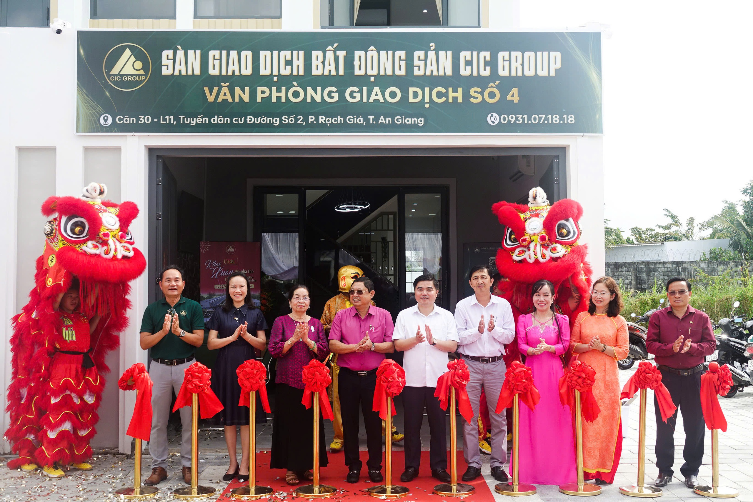 CIC Group khai trương văn phòng giao dịch, bàn giao nhà mẫu CIC ...