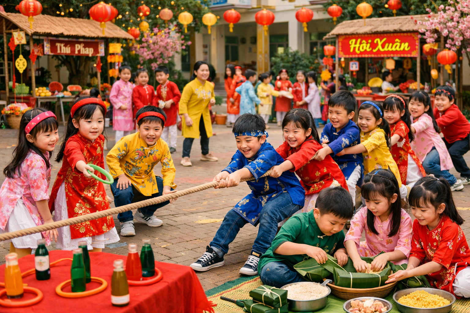 Paying 270,000 VND to participate in the school's spring festival: Is ...