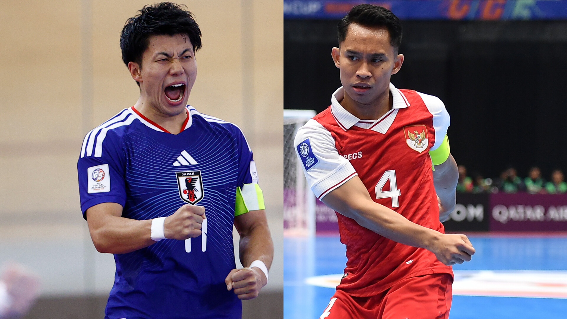 Indonesia vs. Japan Futsal (second half) 2-1: Motoishi Takehiro reduces ...