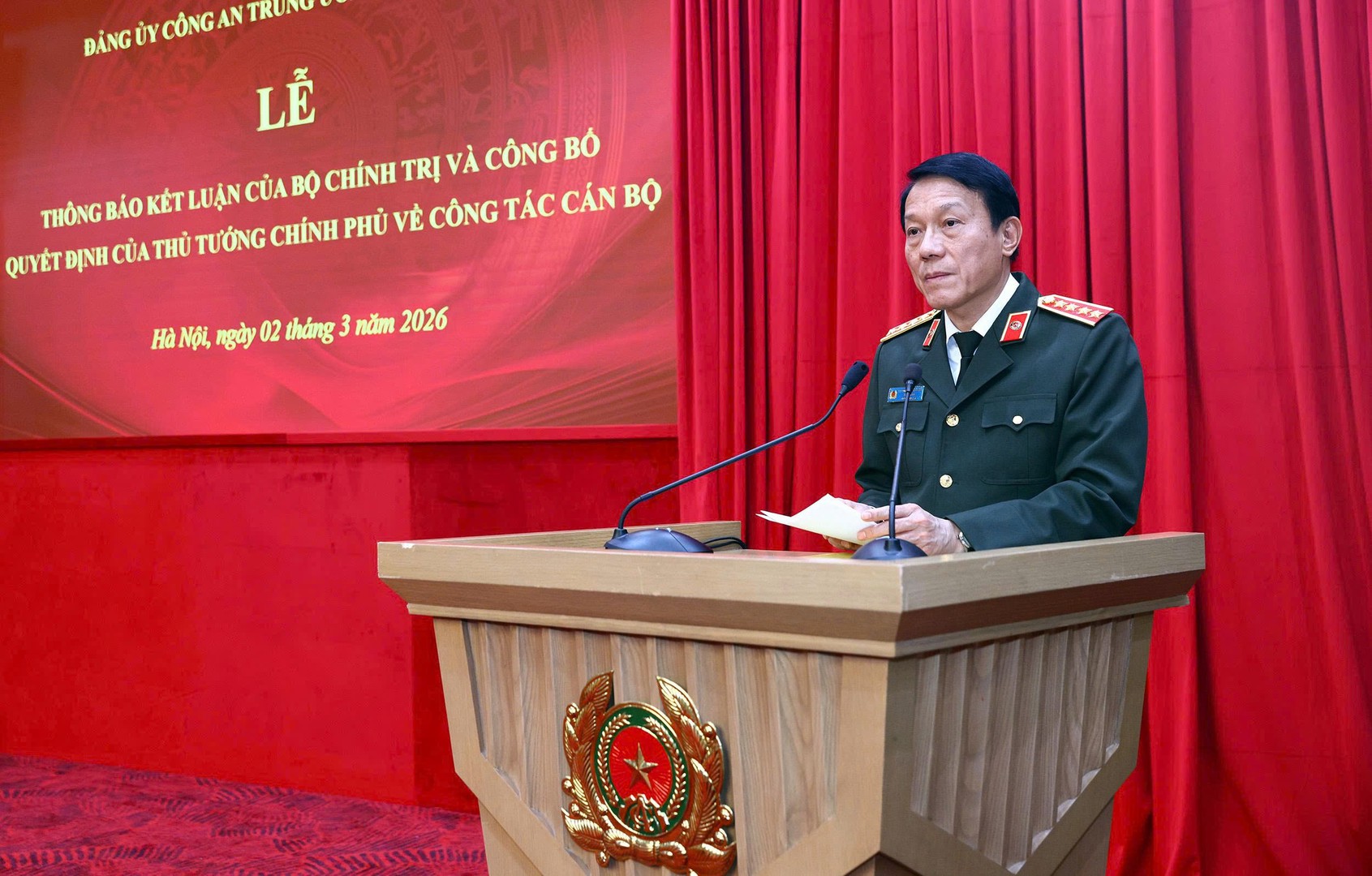 Lieutenant General Tran Quoc To has resigned from his position as ...
