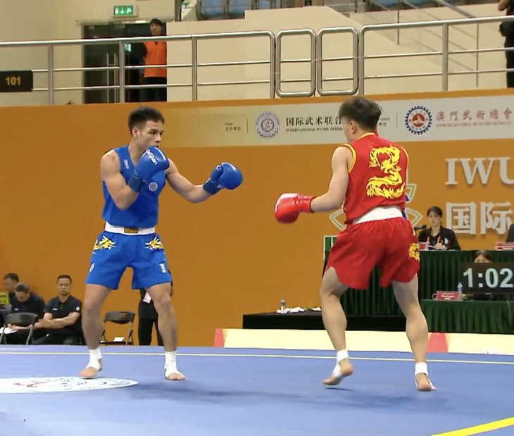 Vietnamese fighters win 3 gold medals at Sanda World Cup 2026