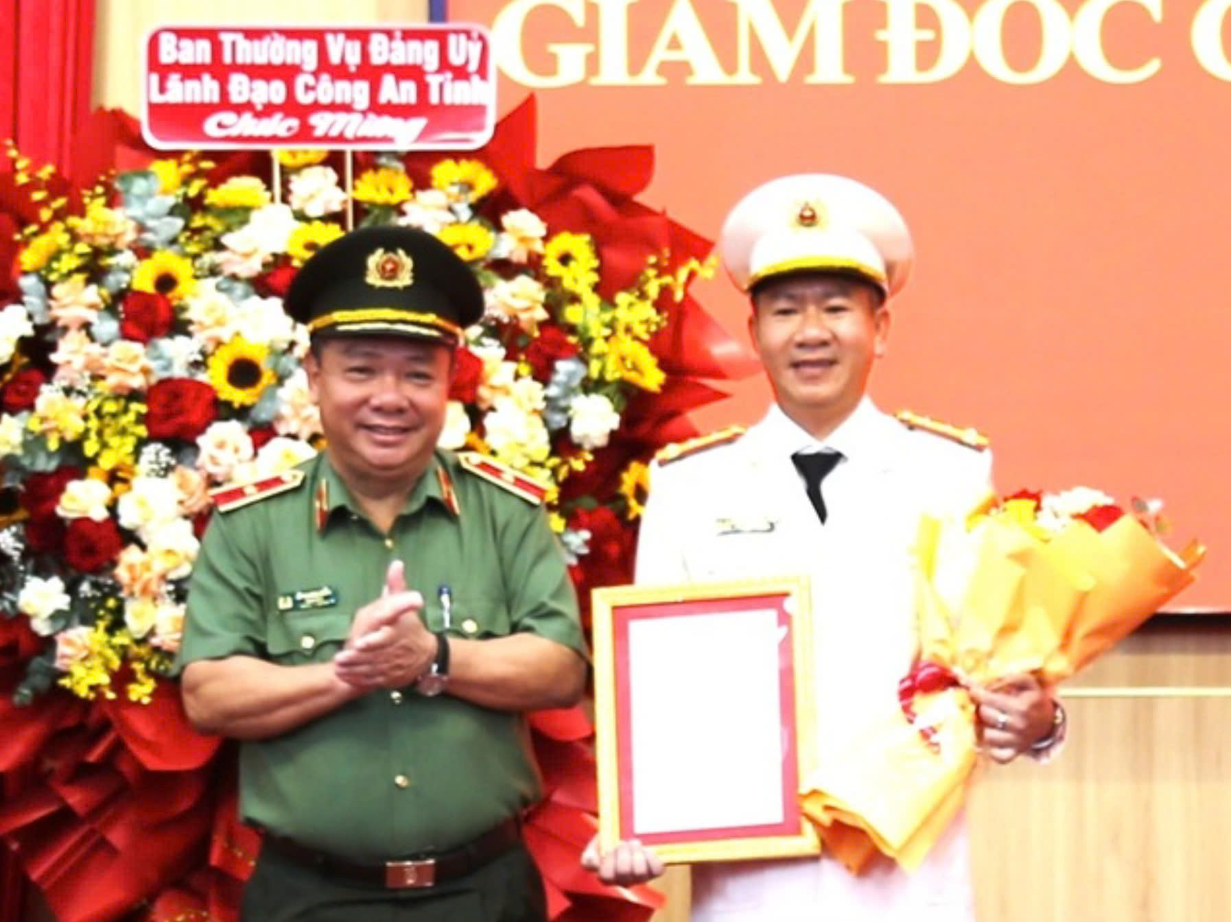 Bổ nhiệm Thủ trưởng Cơ quan cảnh sát điều tra Công an tỉnh Gia Lai
