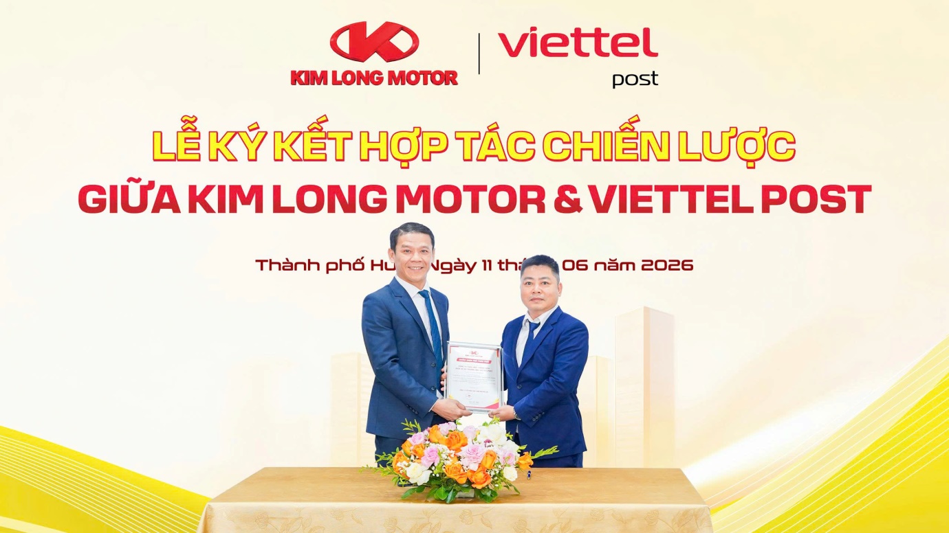 Kim Long Motor và Viettel Post hợp tác phát triển hệ sinh thái vận tải ...