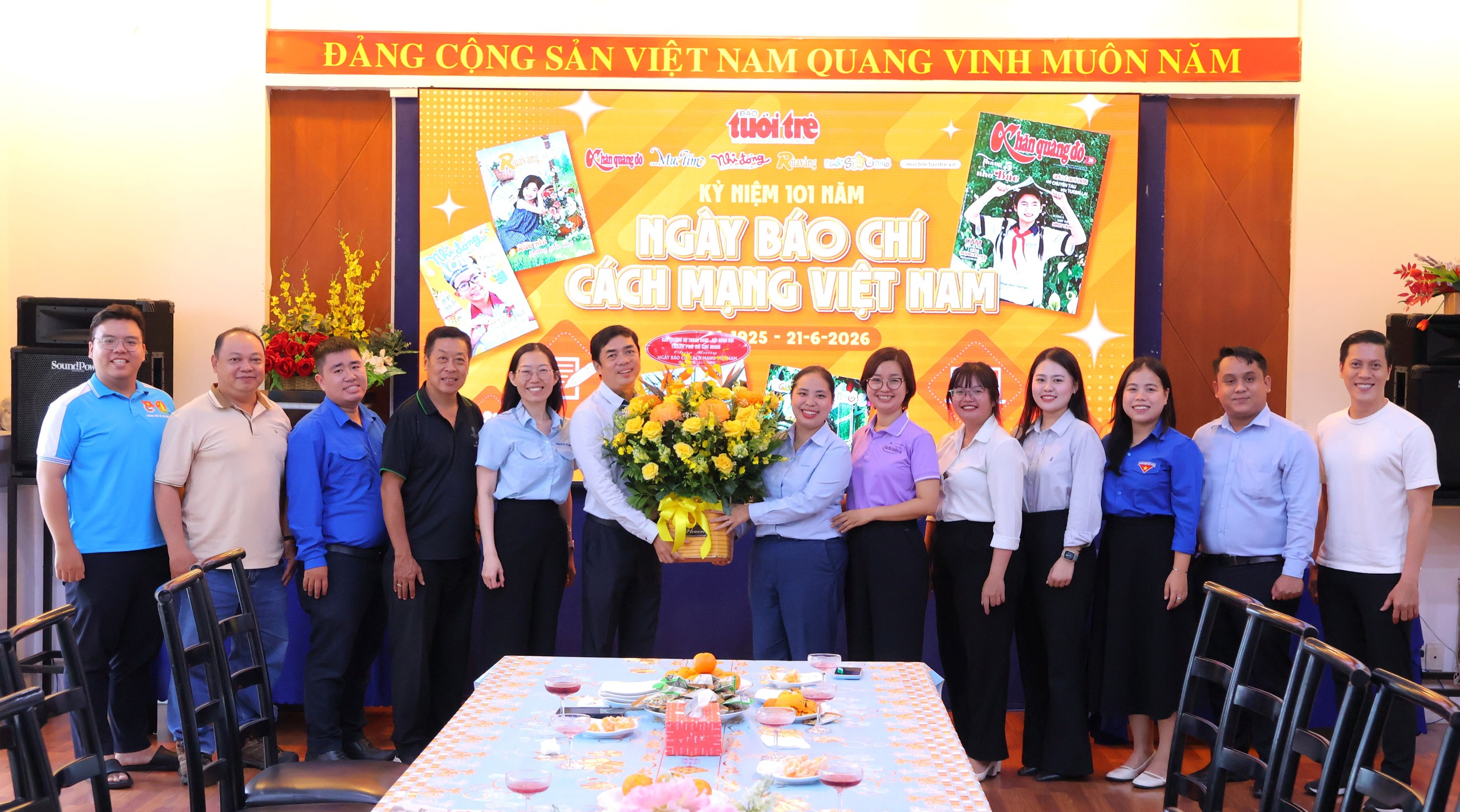 Lời cảm ơn của Khối ấn phẩm Khăn Quàng Đỏ nhân Ngày Báo chí cách mạng ...