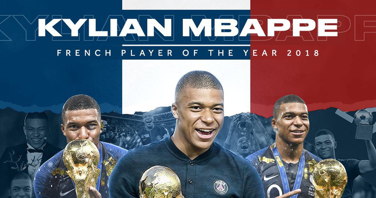 Mbappe nhận giải 'Cầu thủ xuất sắc nhất' nước Pháp 2018 - Tuổi Trẻ Online