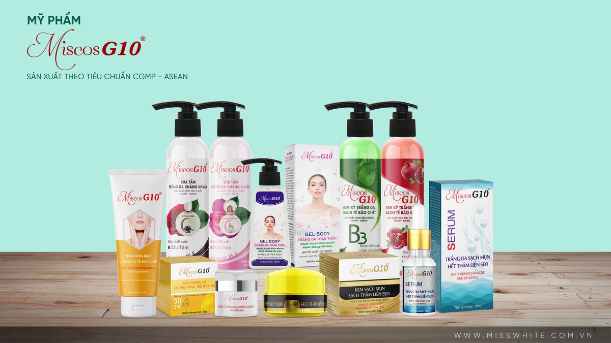 Mỹ phẩm MISCOS G10 vừa ra mắt đã 'cháy hàng' - Tuổi Trẻ Online