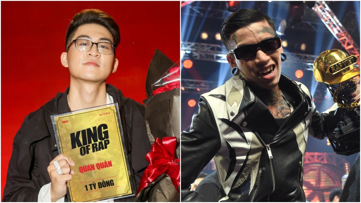 2 quán quân mới của Rap Việt và King of Rap gây tranh cãi - Tuổi Trẻ Online