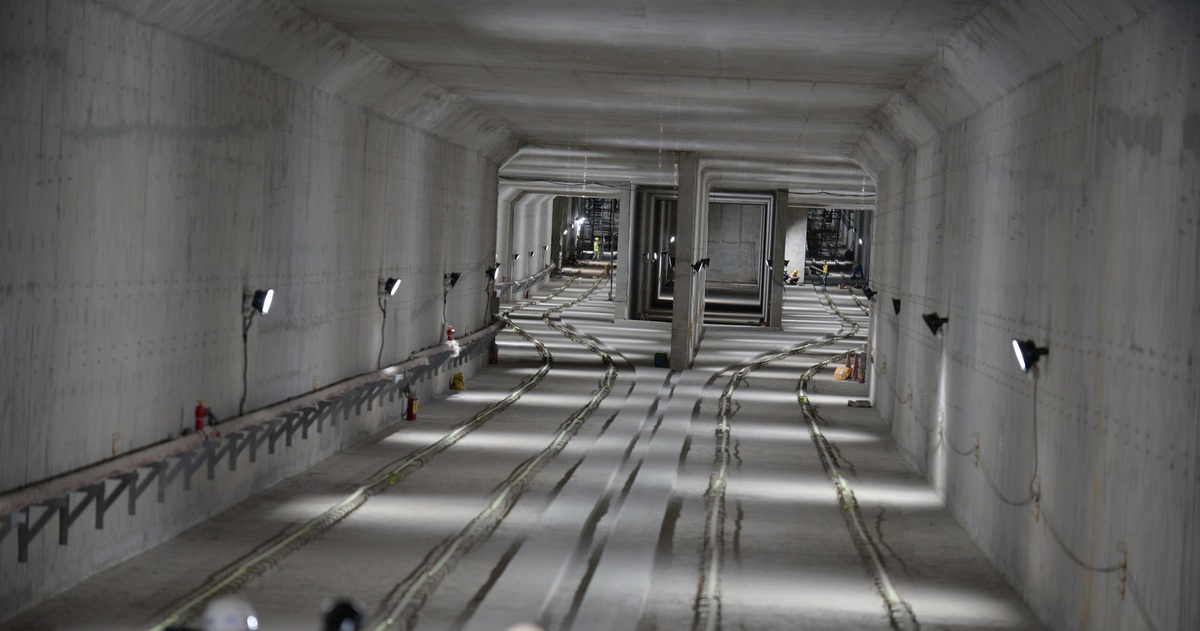 Nhà ga ngầm Ba Son tuyến metro đã thành hình giữa lòng Sài Gòn - Tuổi ...