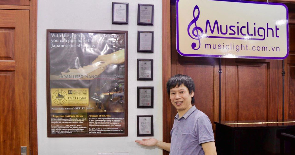 Nhạc sĩ Vũ Duy Hiếu dành tâm huyết với MusicLight và thương hiệu ...