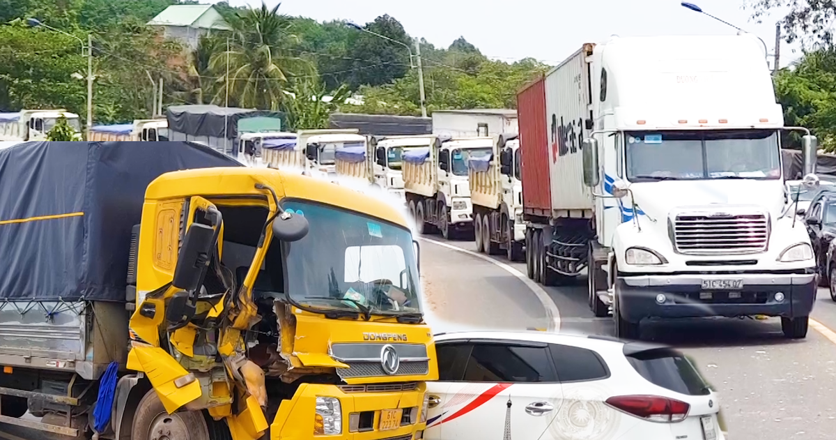 Video: Tai nạn liên hoàn, quốc lộ 14 kẹt xe kéo dài gần 1km - Tuổi trẻ ...