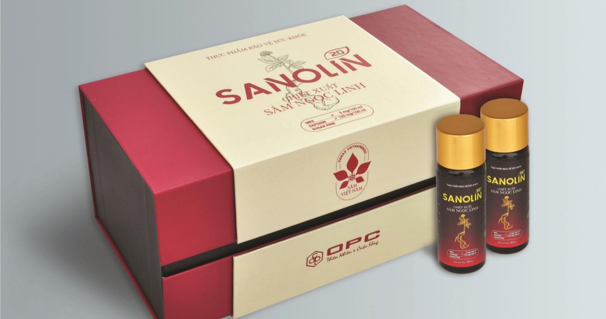 Sanolin - thực phẩm chứa hàm lượng saponin chiết xuất từ sâm Ngọc Linh ...