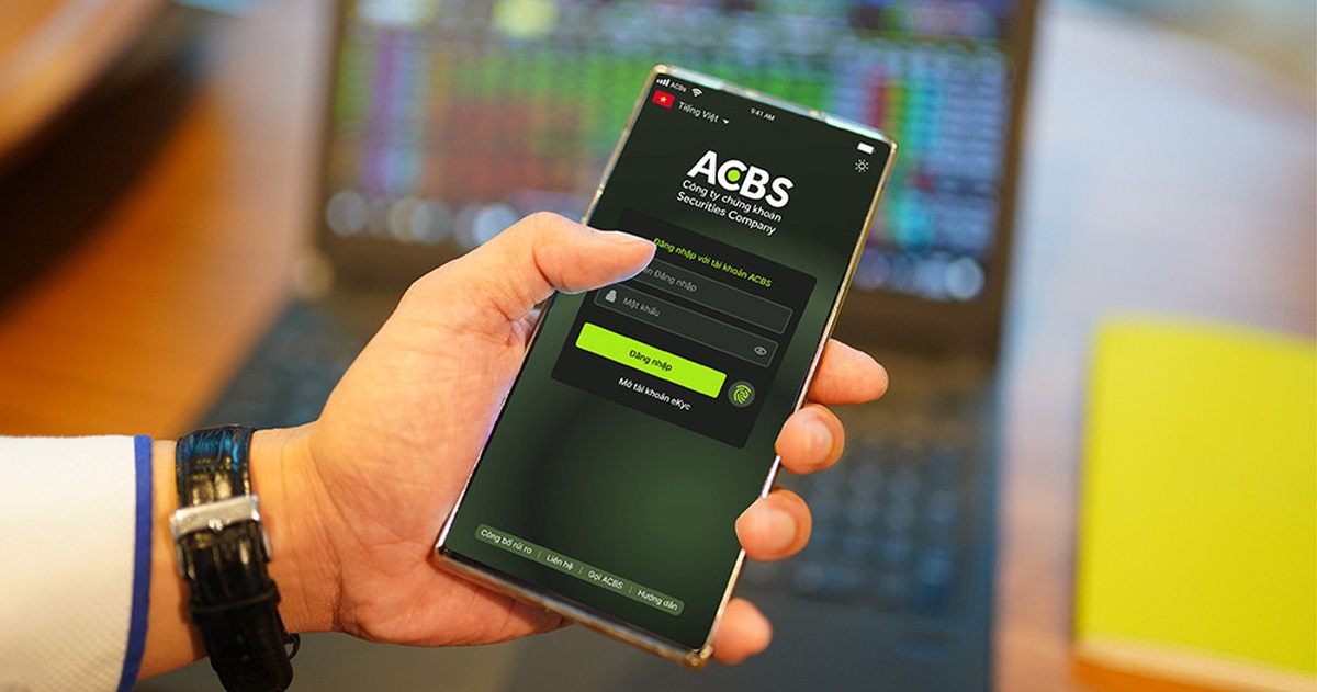 ACBS ra mắt ứng dụng giao dịch trực tuyến mới - Tuổi Trẻ Online