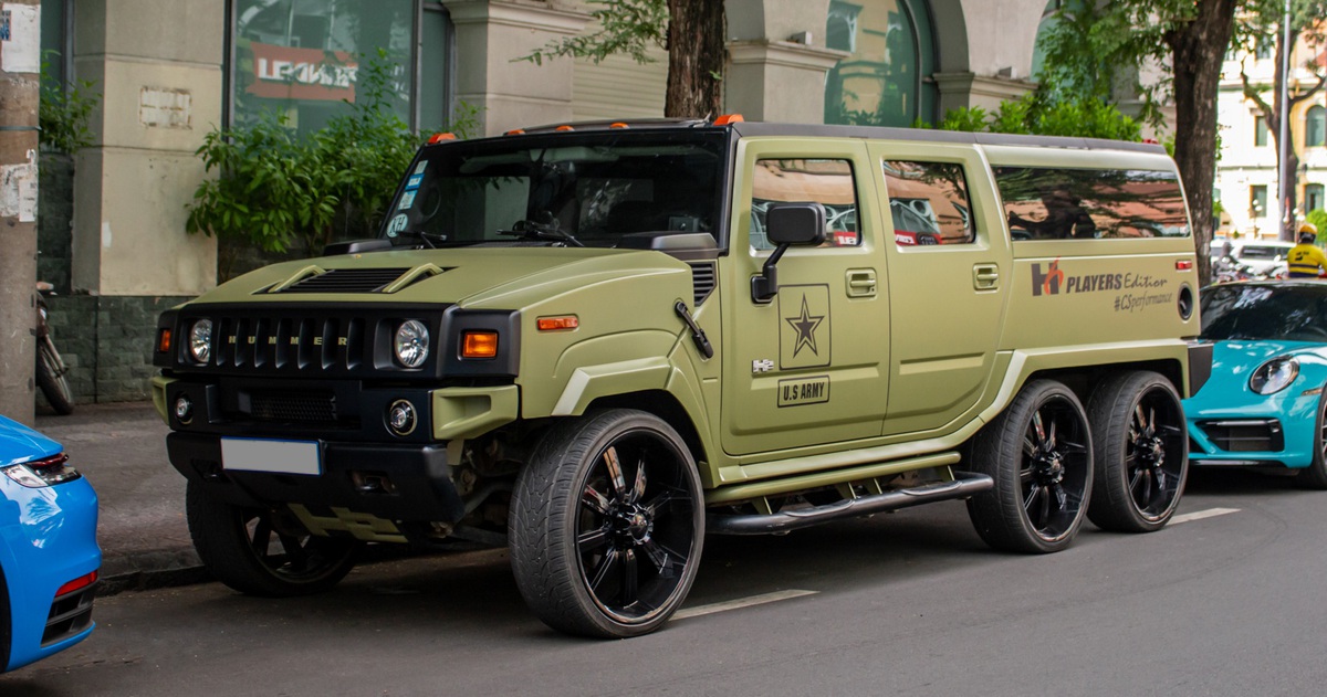 'Khủng long' Hummer H6 Player Edition hàng độc tại Việt Nam: SUV 6 bánh ...