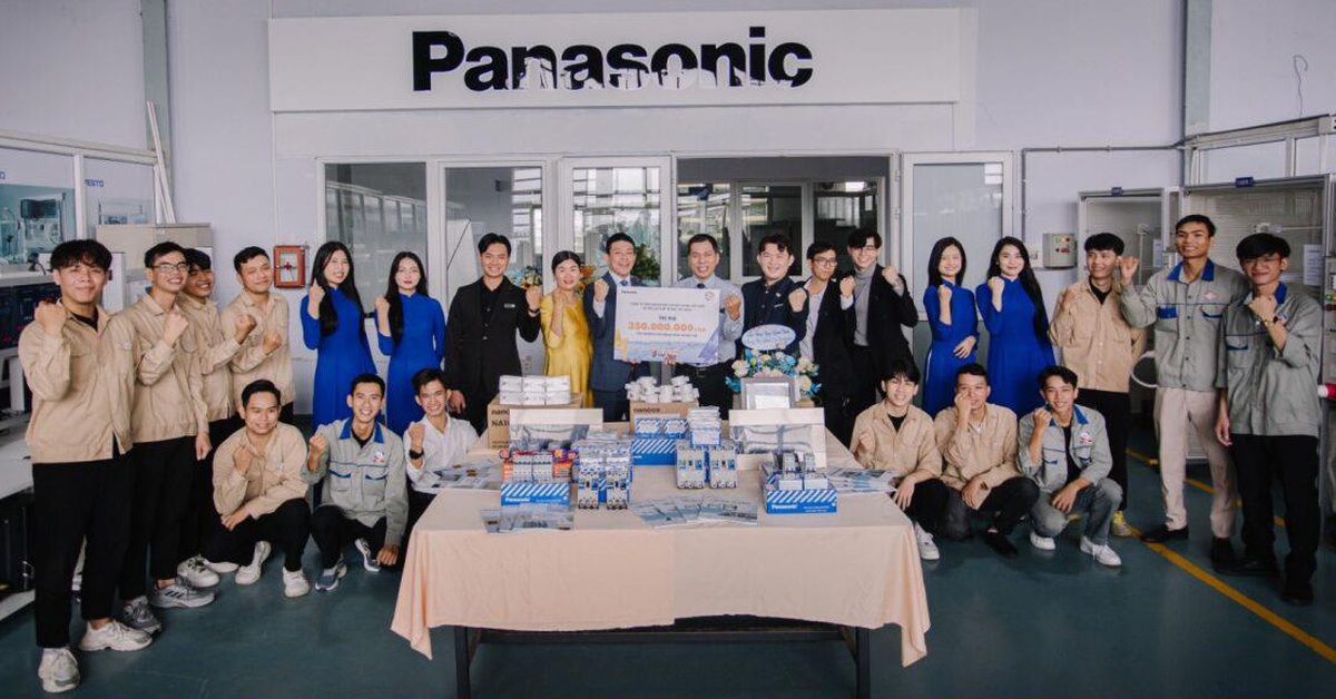 Một năm đóng góp phát triển giáo dục của Panasonic Electric Works ...