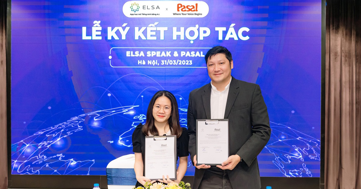Pasal cùng ELSA tích hợp công nghệ AI vào chương trình đào tạo IELTS ...