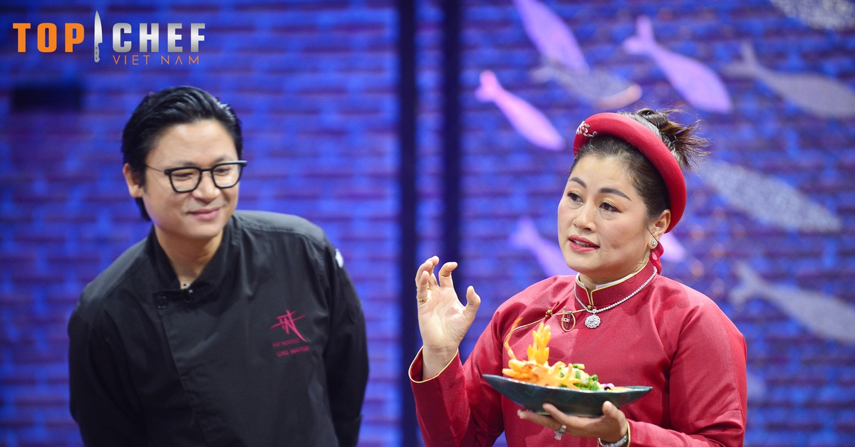 Chiếc gỏi cuốn dài hơn 3 mét xuất hiện tại Top Chef Việt Nam - Tuổi Trẻ Online