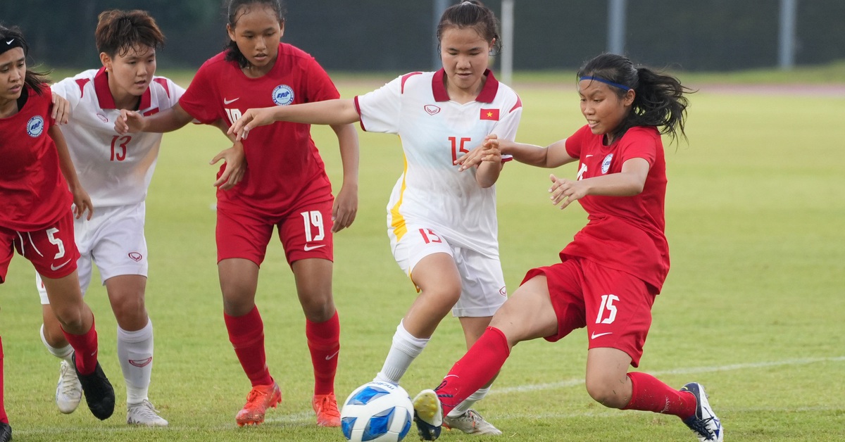 U19 nữ Việt Nam thắng đậm ngày ra quân - Tuổi Trẻ Online