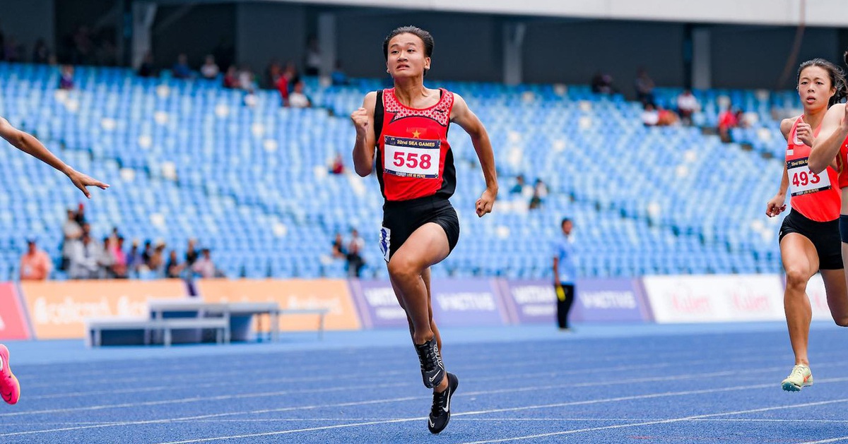 Trần Thị Nhi Yến phá kỷ lục trẻ quốc gia trên đường chạy 200m - Tuổi Trẻ Online