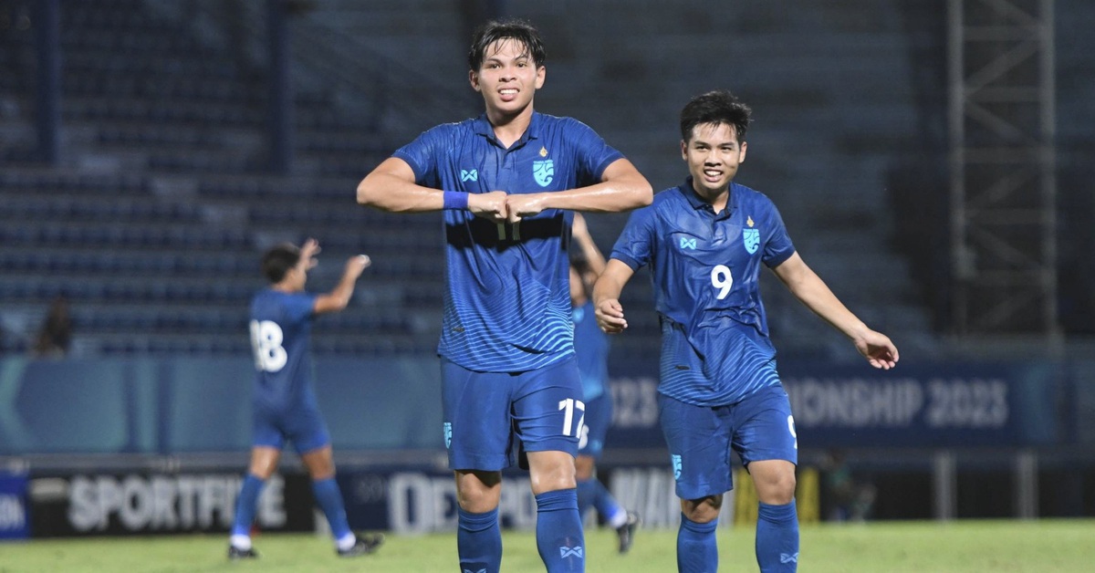 U23 Thái Lan thắng đậm Myanmar ở trận ra quân Giải U23 Đông Nam Á 2023 - Tuổi Trẻ Online