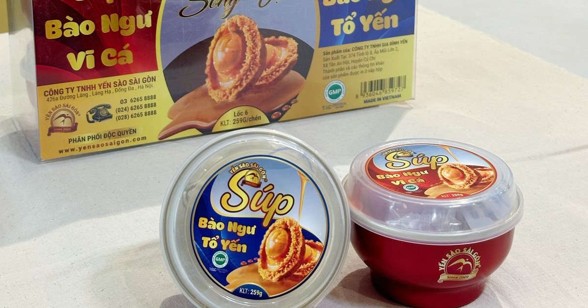 Súp tổ yến bào ngư vi cá - Dòng sản phẩm mới của Yến sào Sài Gòn - Tuổi ...