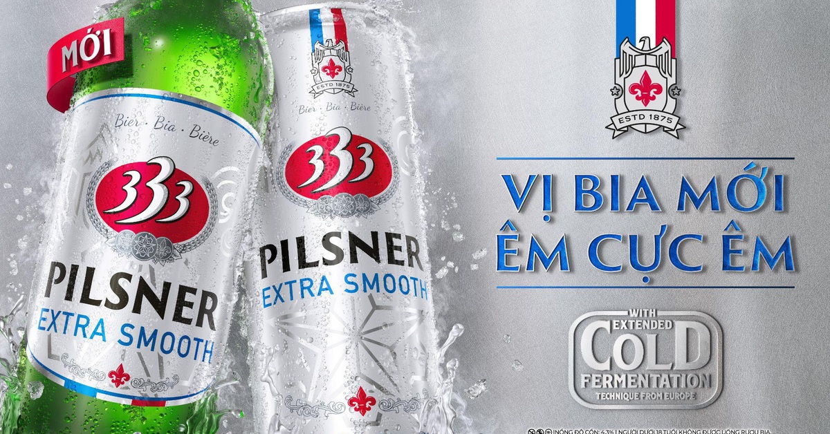 Điều gì tạo nên hương vị êm cho 333 Pilsner mới? - Tuổi Trẻ Online