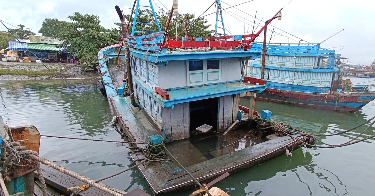 Tàu cá chìm, làm sao để thi hành án? - Tuổi Trẻ Online