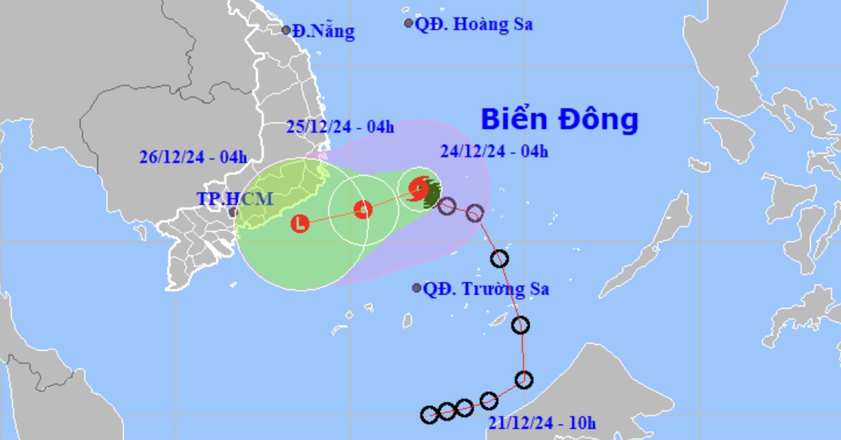 Bão số 10 tác động thế nào đến nước ta? - Tuổi Trẻ Online