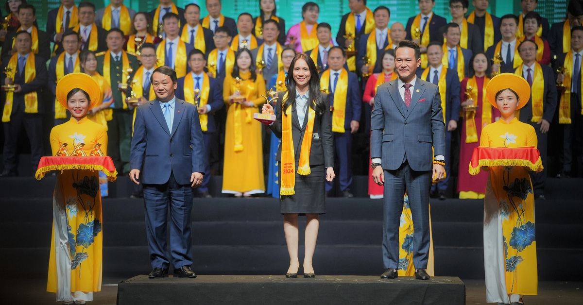 PVcomBank được vinh danh TOP 100 Sao Vàng đất Việt 2024 - Tuổi Trẻ Online