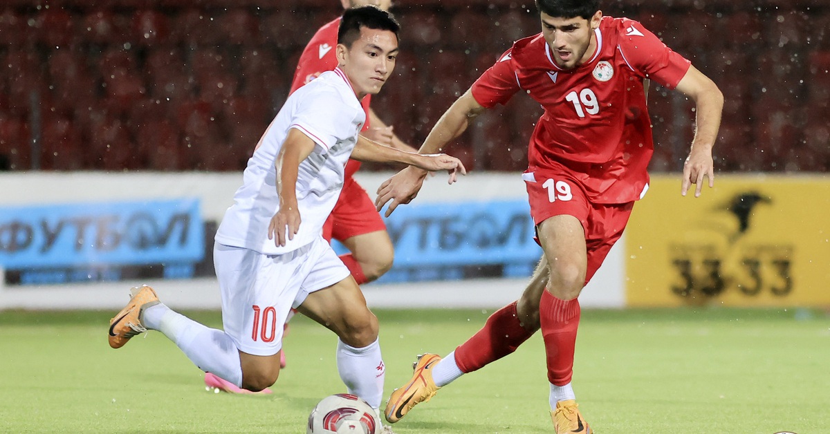 U23 Việt Nam kết thúc tập huấn tại Tajikistan bằng trận hòa - Tuổi Trẻ Online