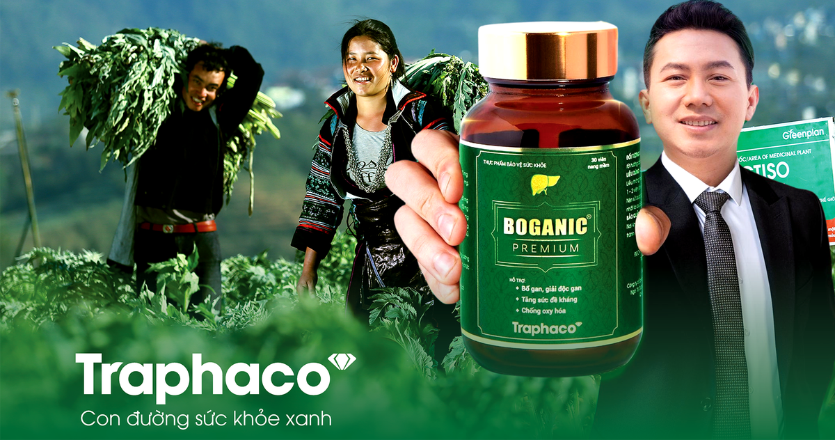 Traphaco đầu tư mạnh đông dược cao cấp với bổ gan Boganic Premium ...