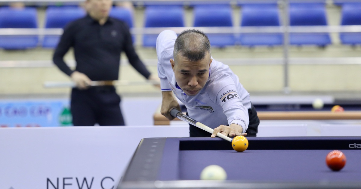 Trần Quyết Chiến thắng kịch tính, lách khe cửa hẹp vào vòng knock-out World Cup billiards - Tuổi ...