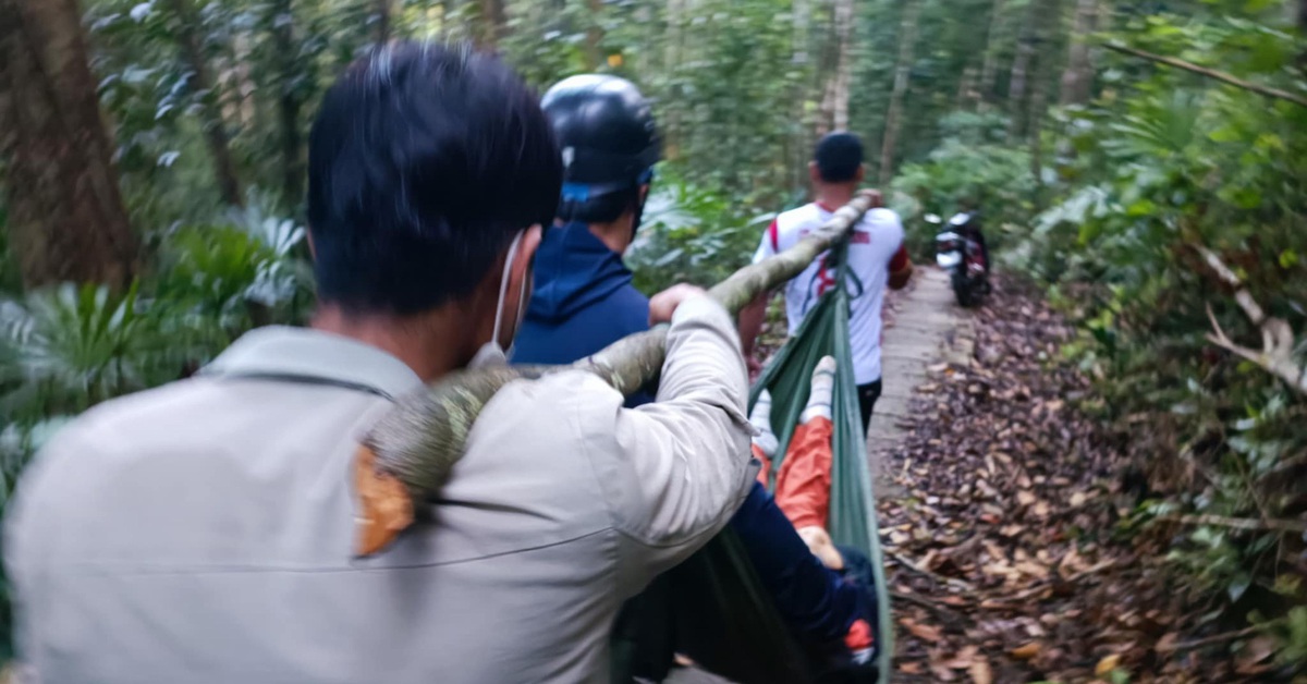 Nữ du khách bị cây ngã đè chết trên đường tham quan thác K50 - Tuổi Trẻ Online