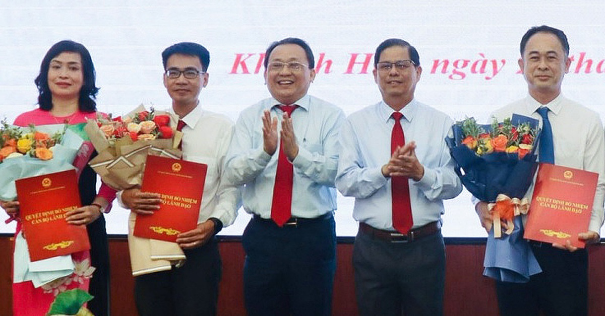 Khánh Hòa điều động, bổ nhiệm nhiều cán bộ sở, Khatoco và Khu kinh tế ...