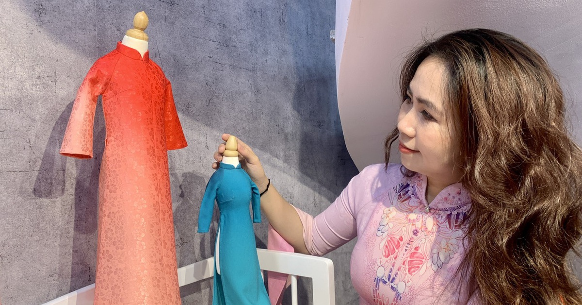 Mở workshop áo dài mini, mong áo dài sớm trở thành quốc phục - Tuổi Trẻ ...