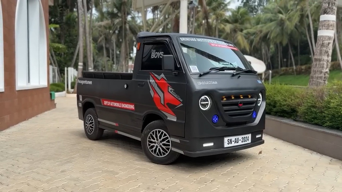 Sinh viên tự chế 'Su cóc' Super Carry Van thành bán tải điện siêu độc ...