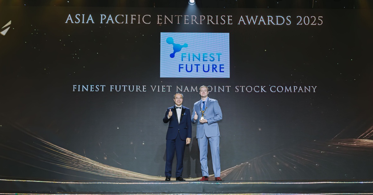 Finest Future tiếp tục đạt giải APEA 2025 - Tuổi Trẻ Online