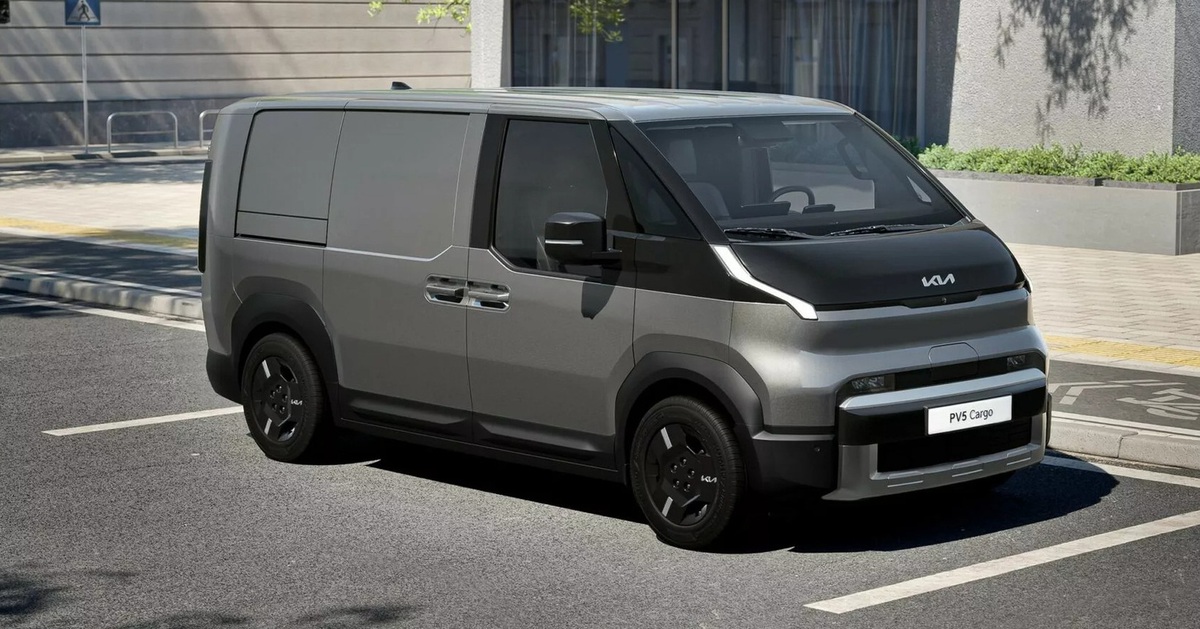 MPV Kia PV5 lộ diện: Ngang cỡ Carnival, khoang sau tùy biến sao cũng được - Tuổi Trẻ Online