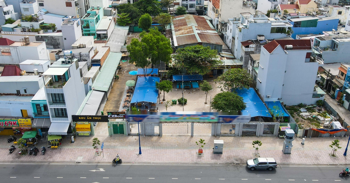 Sau mở rộng đường Tên Lửa, hơn 500m² đất quy hoạch công viên thành quán ...