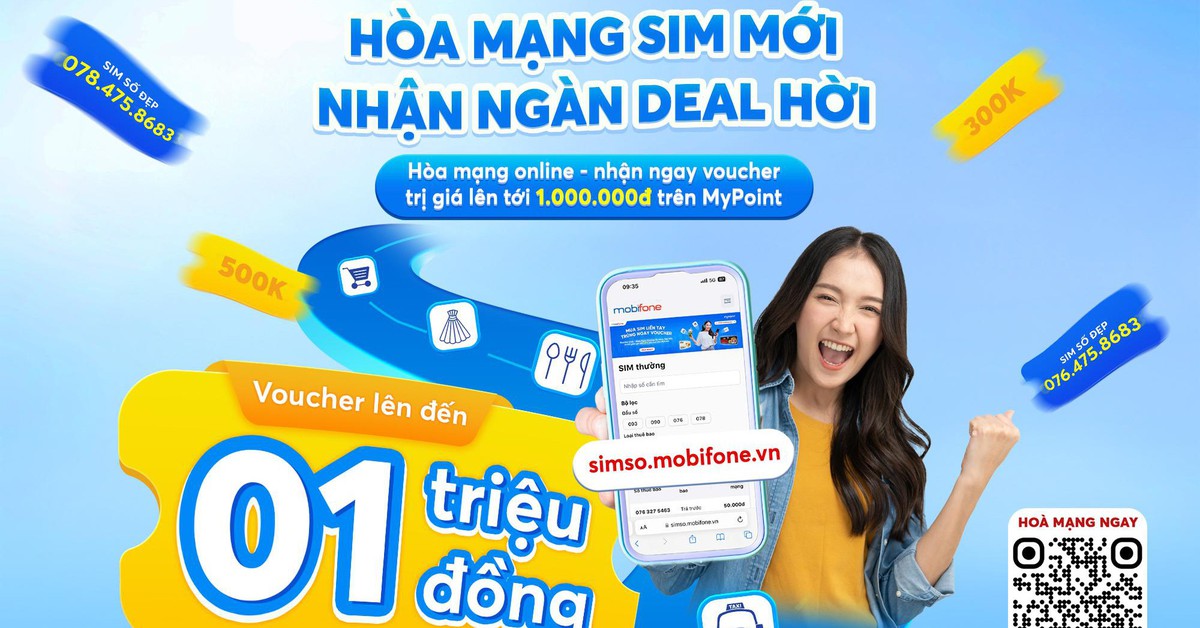 MobiFone tặng voucher và quà cho khách hàng hòa mạng SIM mới - Tuổi Trẻ ...