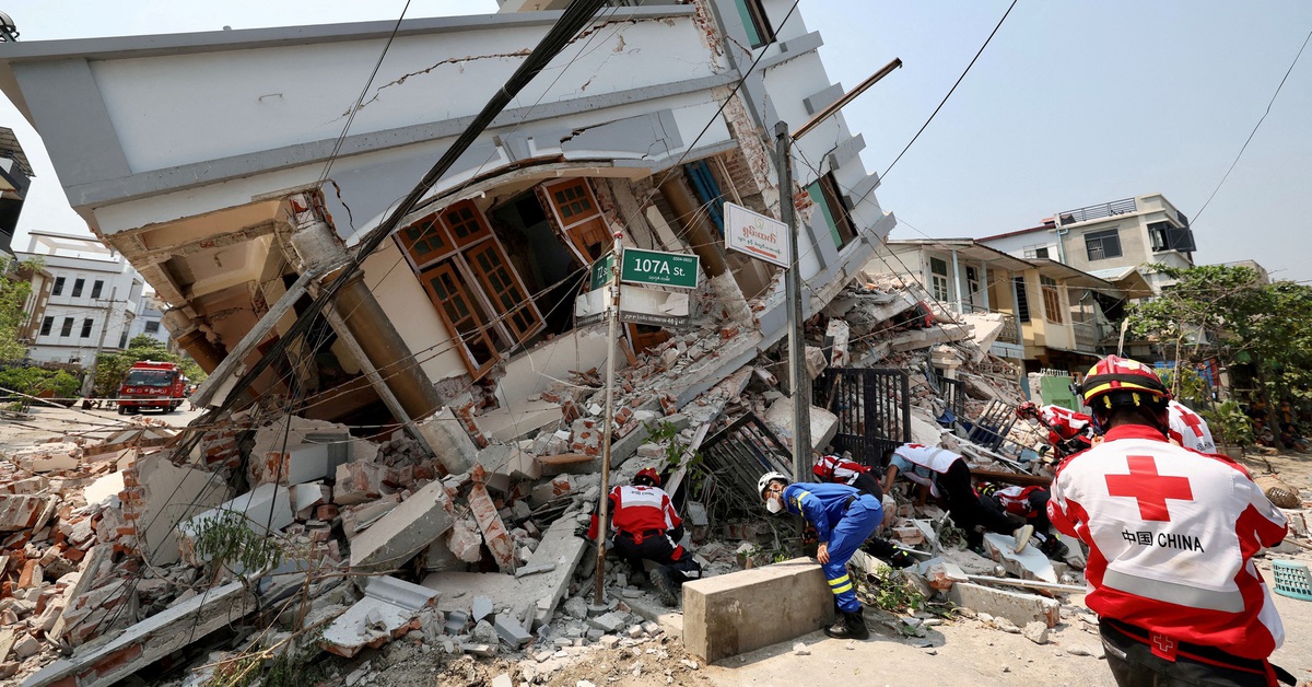 Myanmar lại bị động đất mạnh 5,6 độ - Tuổi Trẻ Online