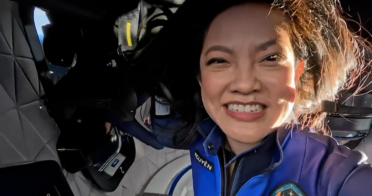 Nữ phi hành gia Amanda Nguyễn nói 'Xin chào Việt Nam' từ không gian ...