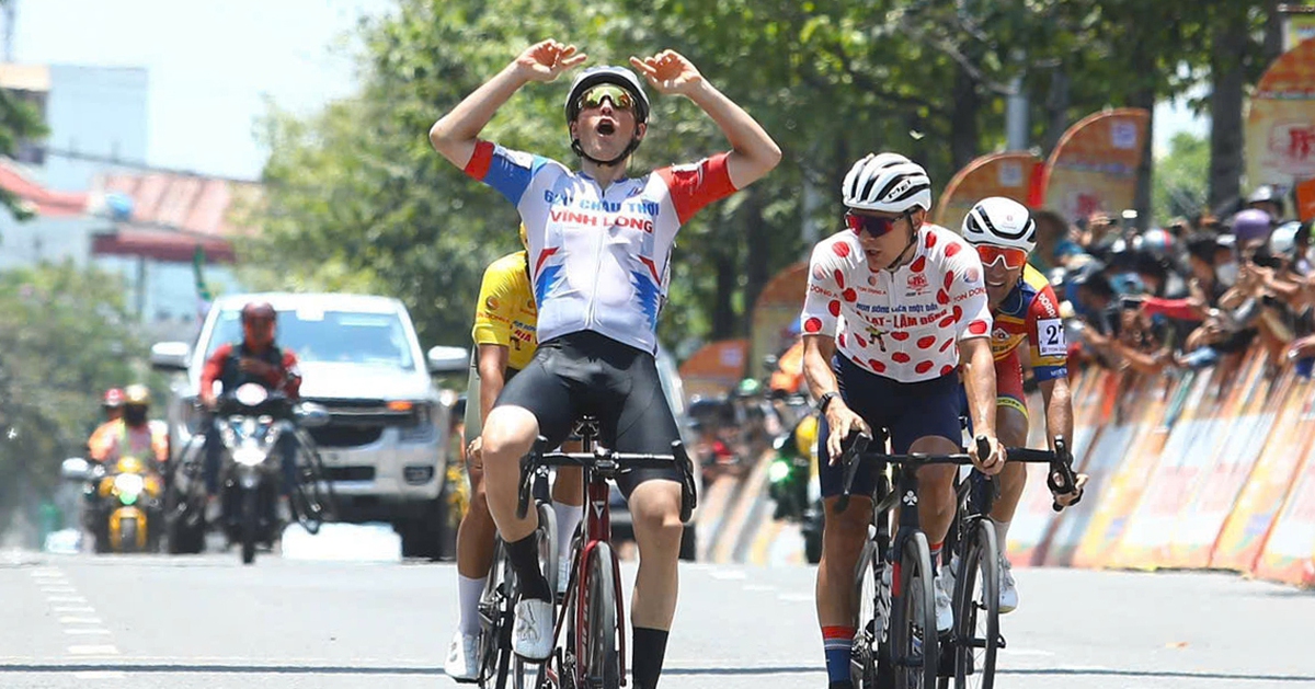 Samuel Jenner có chặng thắng đầu tiên ở Cúp Truyền hình TP.HCM 2025 ...