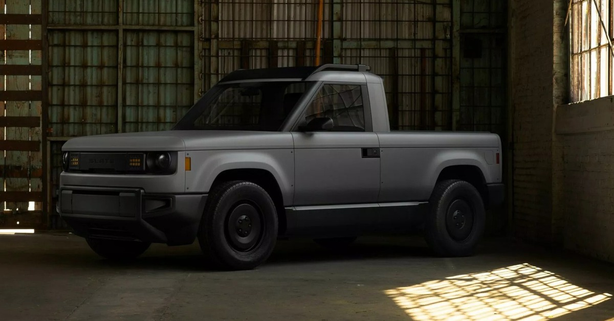 Slate Truck ra mắt: Do Jeff Bezos hậu thuẫn, bản SUV đẹp hơn bản gốc ...