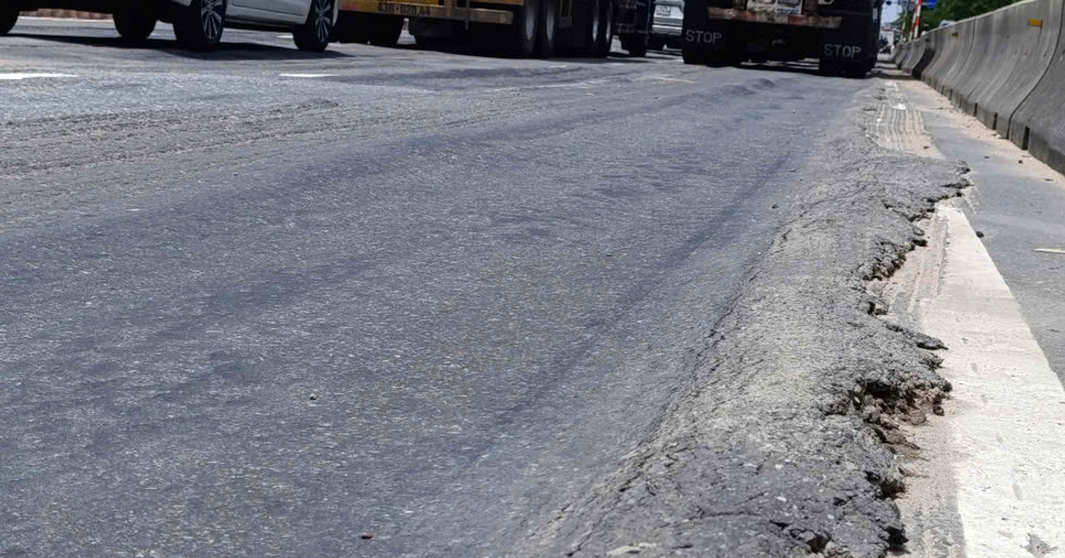 Đường huyết mạch ở Đà Nẵng nham nhở, ‘sống trâu’, ‘rãnh cào’ chờ khắc ...